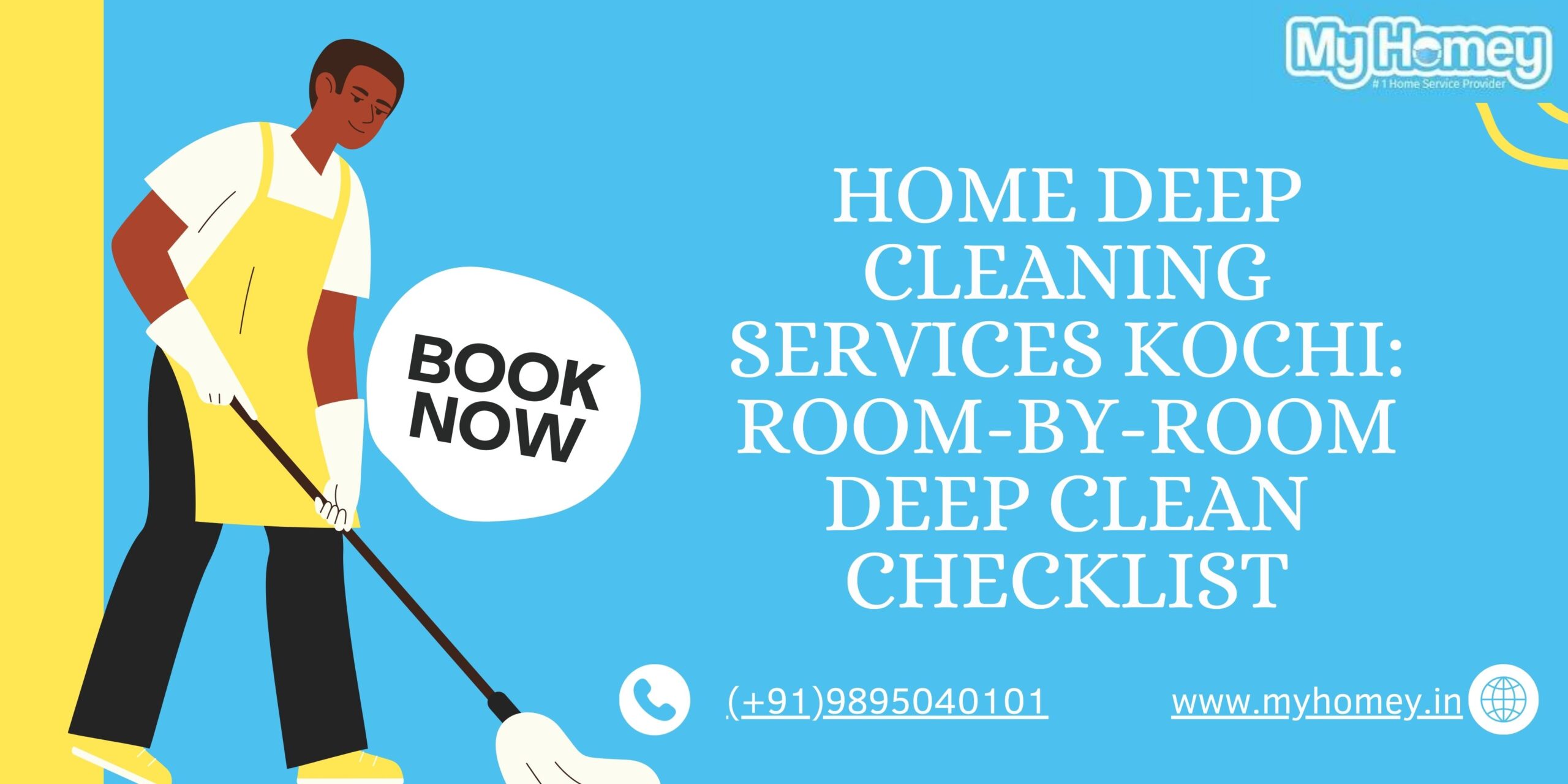 Home Deep Cleaning Services Kochi: Room-by-Room Deep Clean Checklist ...